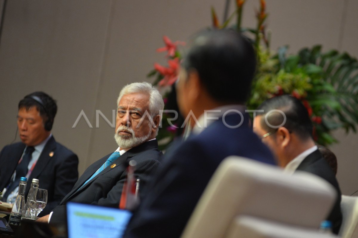 Retreat Session Of The 43rd Asean Summit Antara Foto