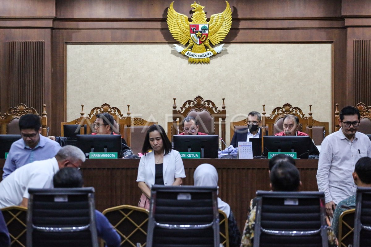 Sidang lanjutan BTS BAKTI Kominfo | ANTARA Foto