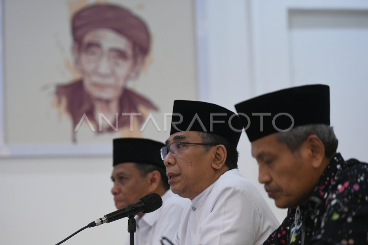 Keterangan pers Ketua Umum PBNU | ANTARA Foto Keterangan pers Ketua Umum PBNU | ANTARA Foto
