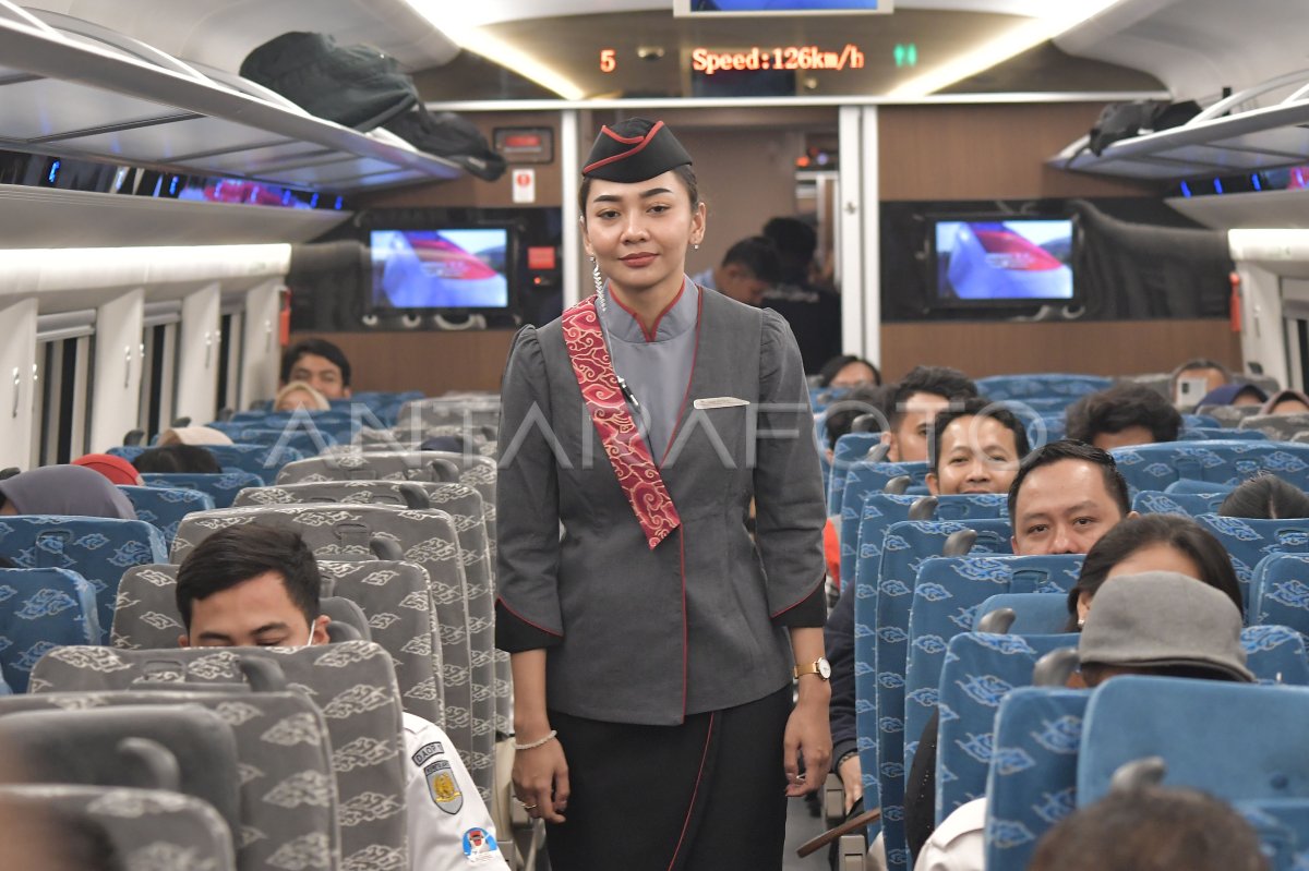 Uji coba Kereta Cepat Jakarta Bandung | ANTARA Foto Uji coba Kereta Cepat Jakarta Bandung | ANTARA Foto