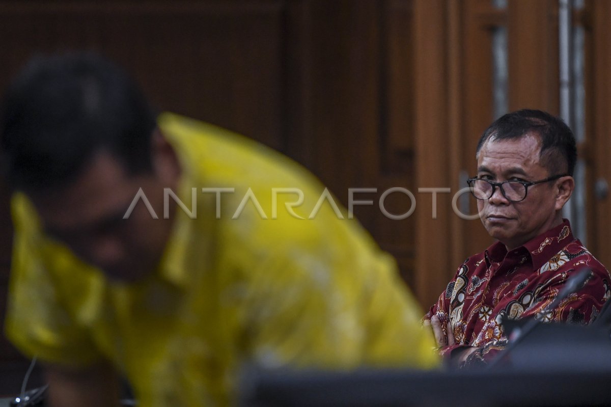 Sidang lanjutan kasus korupsi BTS 4G BAKTI Kominfo | ANTARA Foto