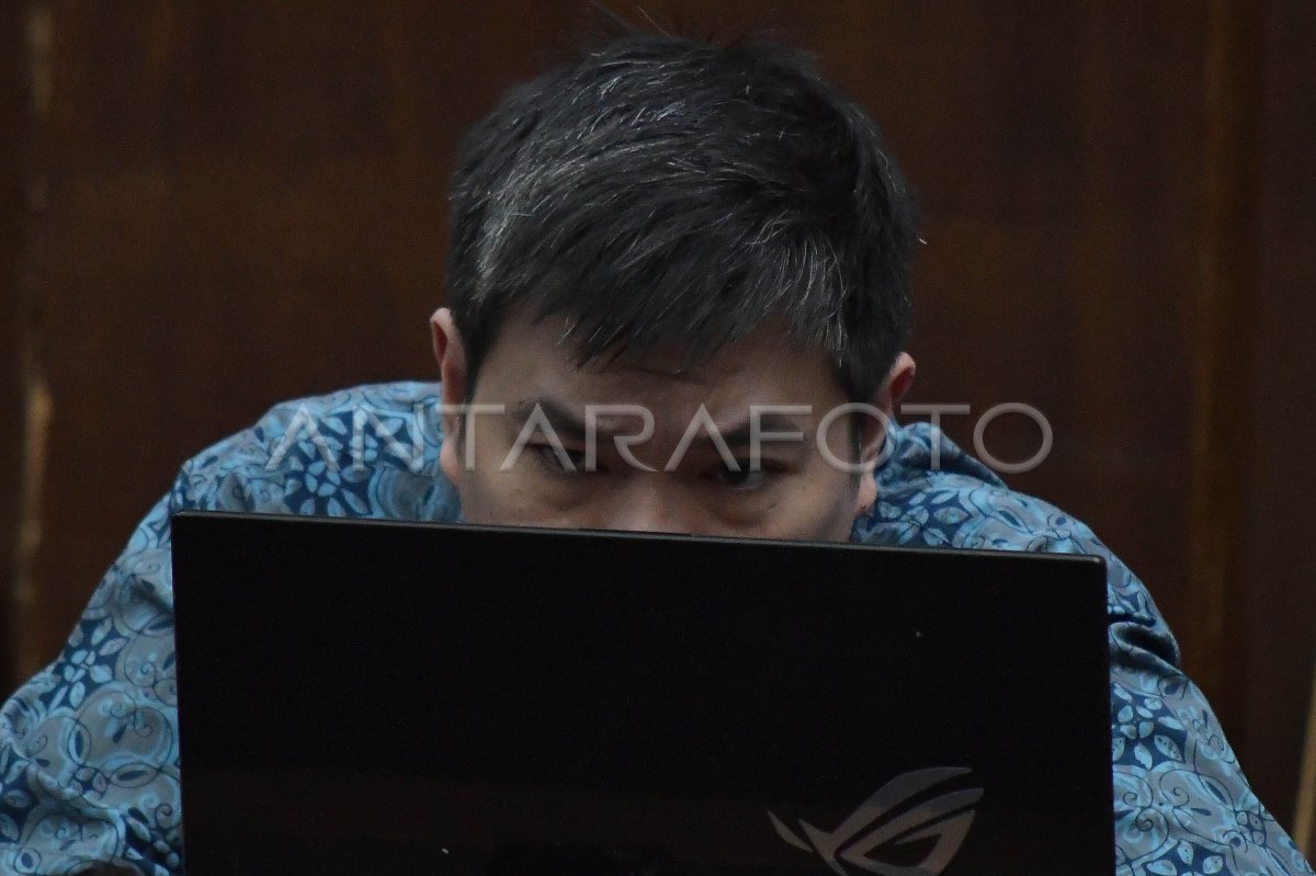 Sidang lanjutan korupsi BTS 4G BAKTI Kominfo | ANTARA Foto