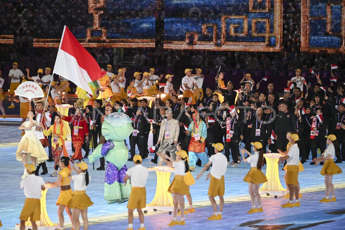 Upacara Pembukaan Asian Games Hangzhou 2022 Antara Foto
