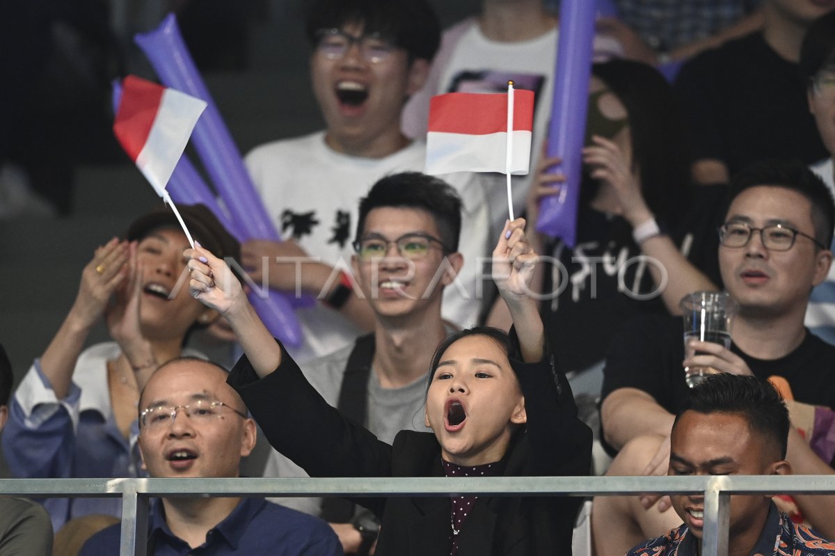 Perempat Final Beregu Bulu Tangkis Putra Asian Games 2022 Antara Foto