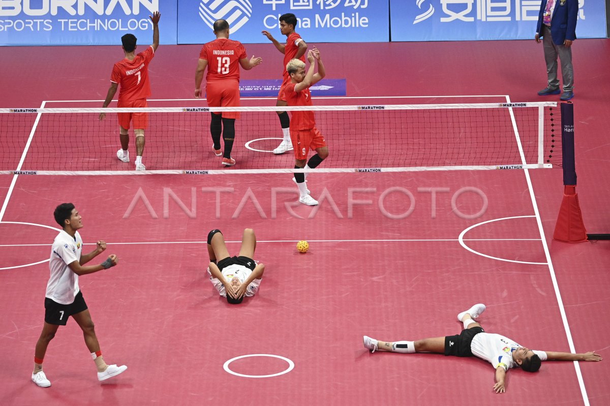 Sepak takraw quadrant Indonesia raih medali perak | ANTARA Foto