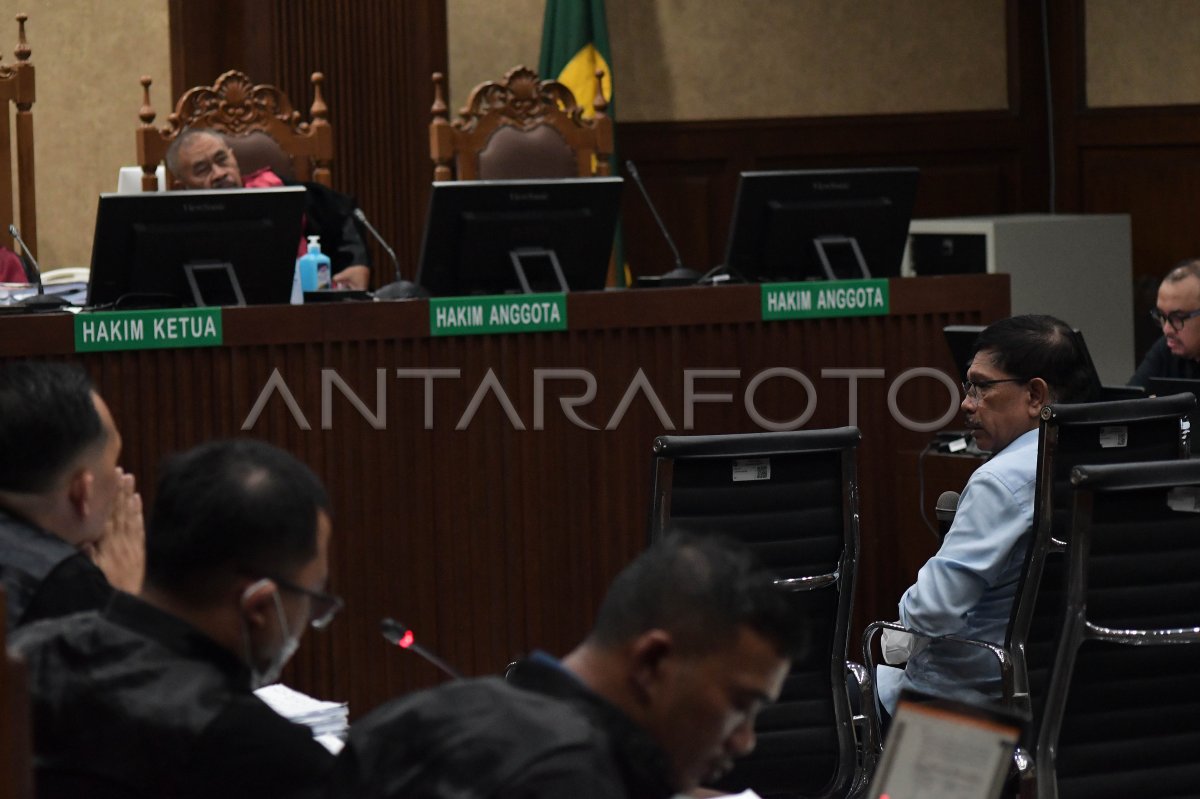 Sidang Lanjutan Korupsi Bts 4g Bakti Kominfo Antara Foto