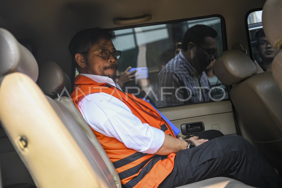 Pemeriksaan lanjutan mantan Mentan | ANTARA Foto Pemeriksaan lanjutan mantan Mentan | ANTARA Foto