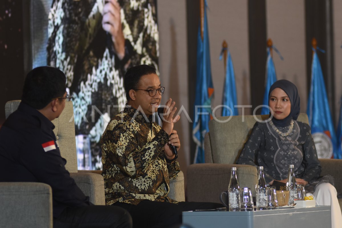 Anies hadiri talkshow masa depan penyediaan rumah rakyat | ANTARA Foto
