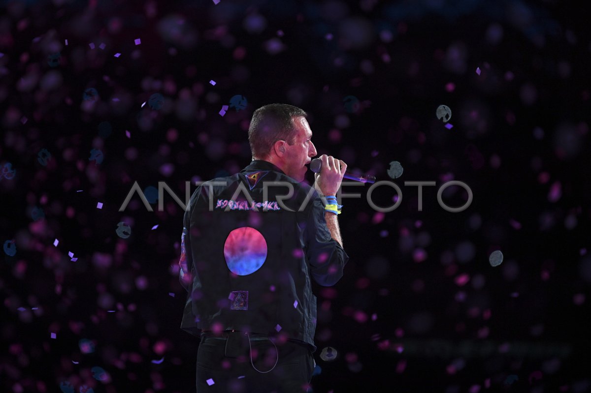 Konser Coldplay di Jakarta | ANTARA Foto