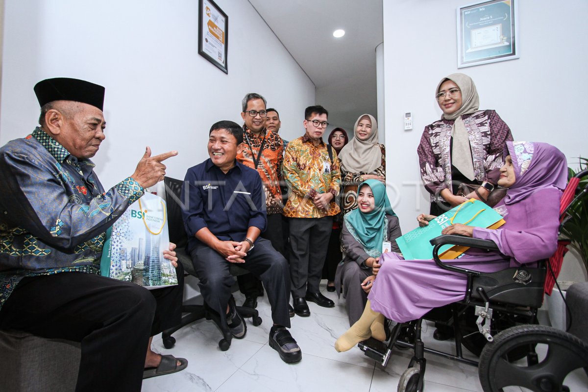BSI perkuat layanan inklusif lewat cabang ramah disabilitas | ANTARA Foto