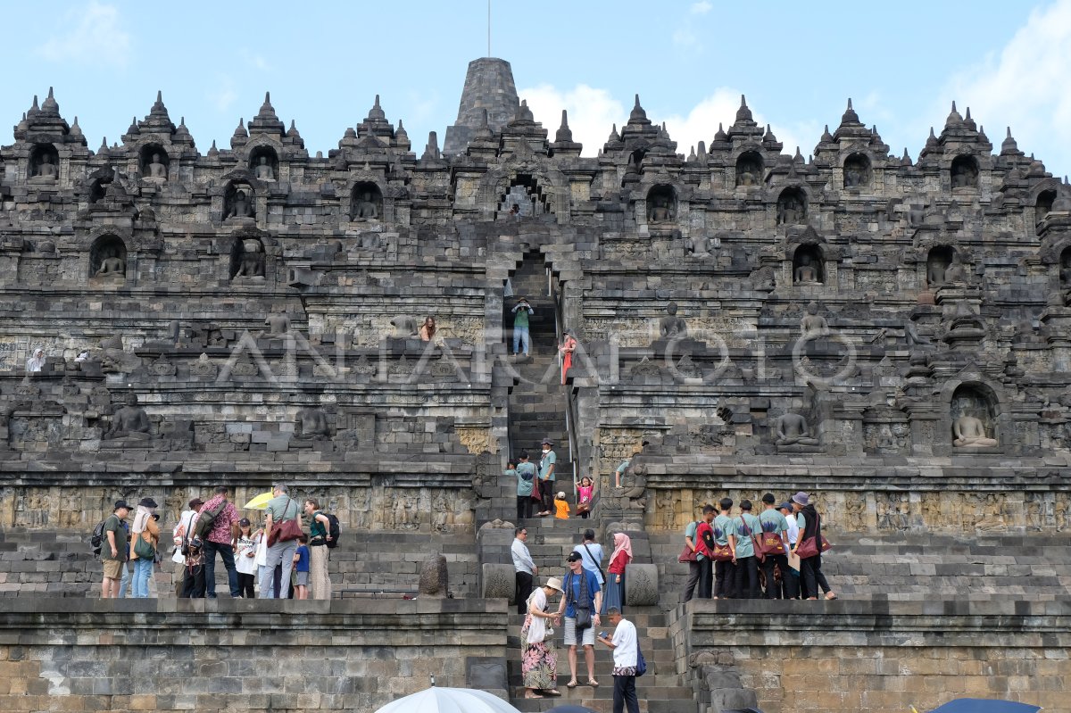 Wisata libur Natal dan tahun baru di Borobudur | ANTARA Foto