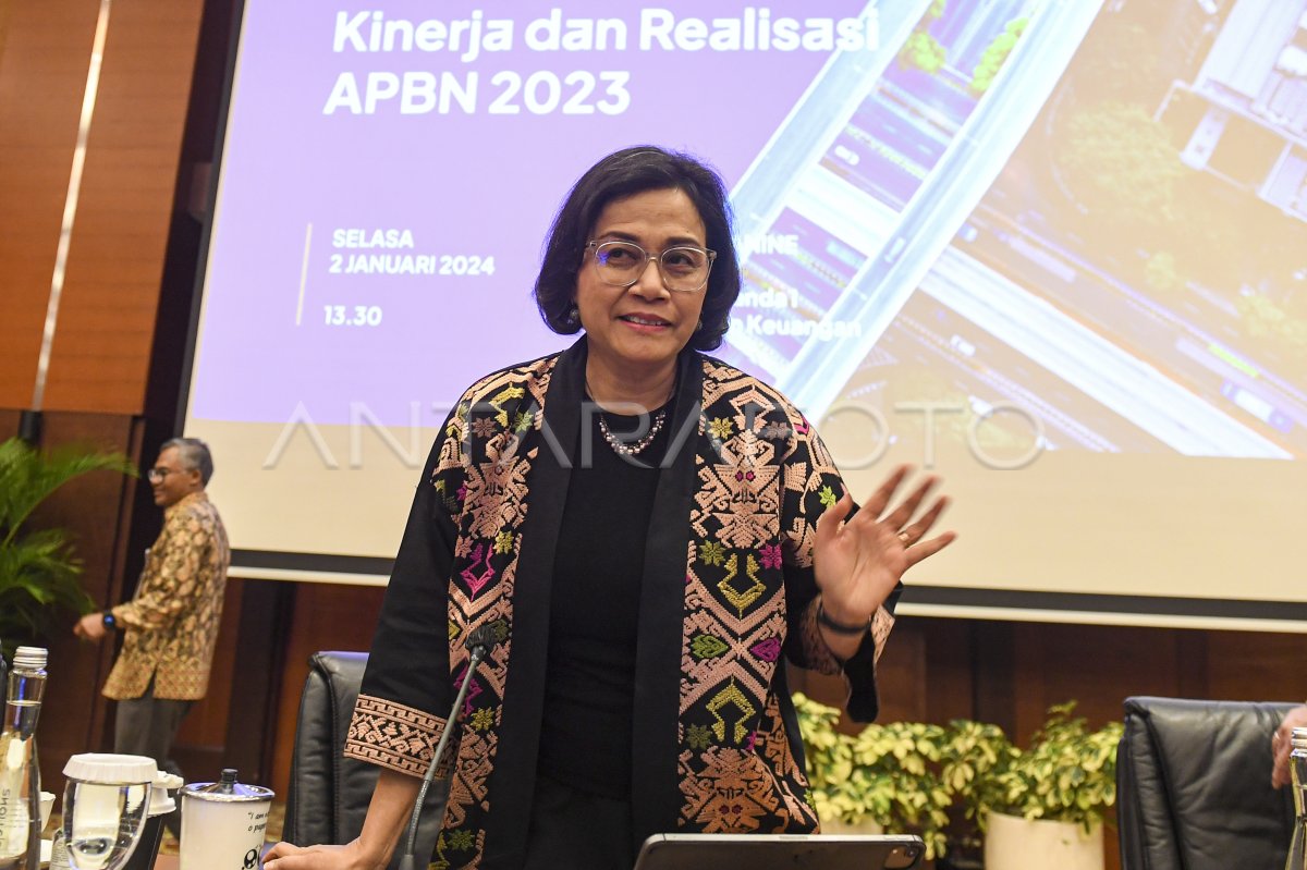 Kinerja dan realisasi APBN 2023 | ANTARA Foto