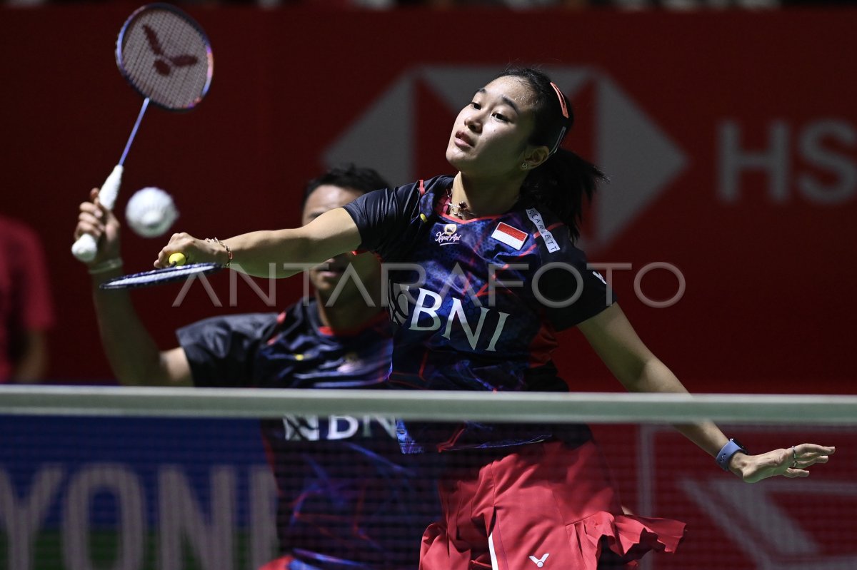 Rehan/Lisa gagal ke semifinal Indonesia Masters 2024 | ANTARA Foto Rehan/Lisa gagal ke semifinal Indonesia Masters 2024 | ANTARA Foto