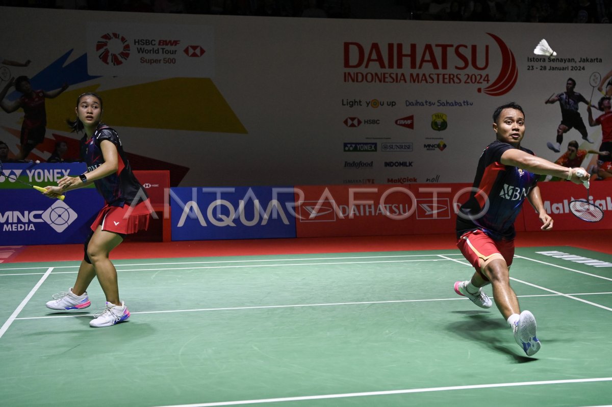 Rehan/Lisa gagal ke semifinal Indonesia Masters 2024 | ANTARA Foto Rehan/Lisa gagal ke semifinal Indonesia Masters 2024 | ANTARA Foto