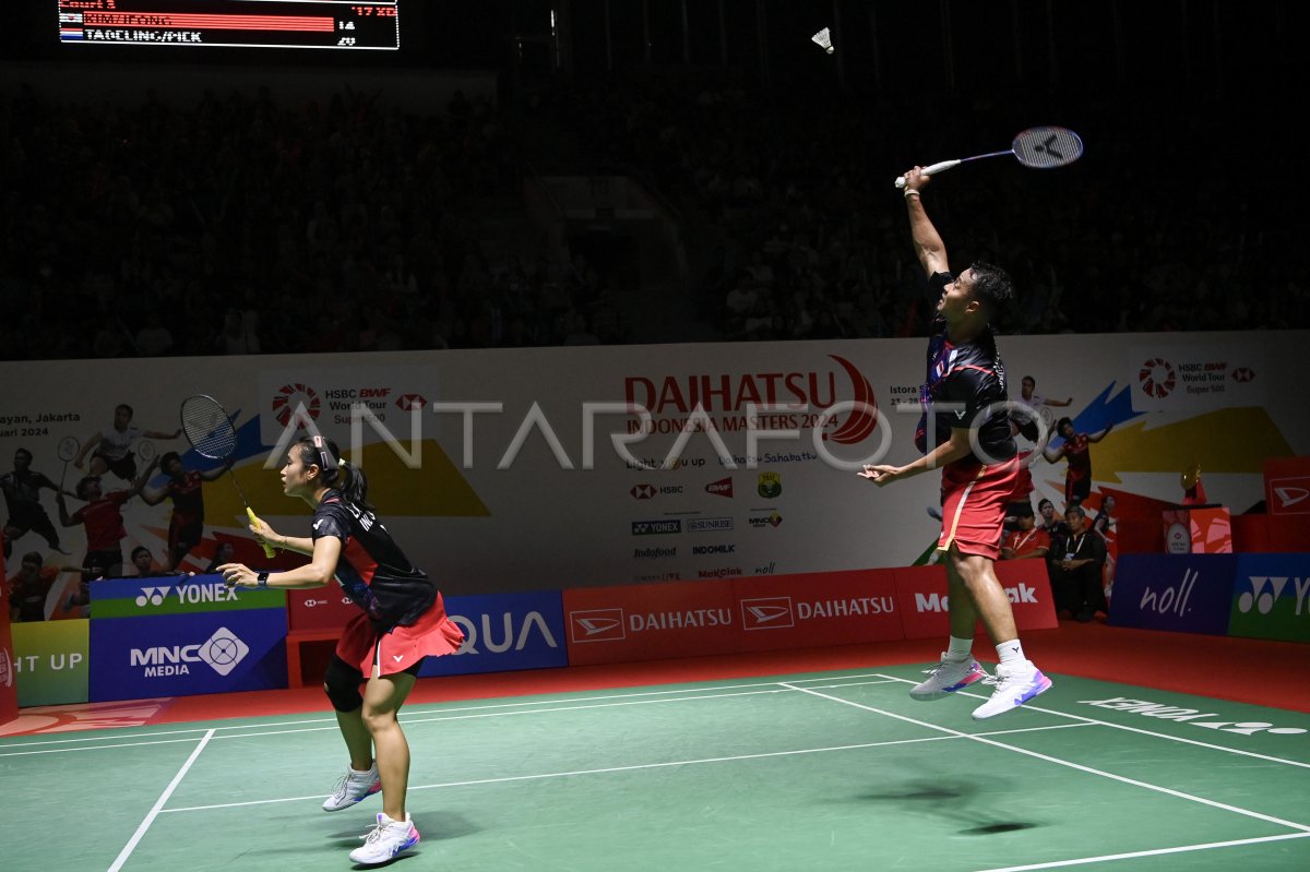 Rehan/Lisa gagal ke semifinal Indonesia Masters 2024 | ANTARA Foto Rehan/Lisa gagal ke semifinal Indonesia Masters 2024 | ANTARA Foto