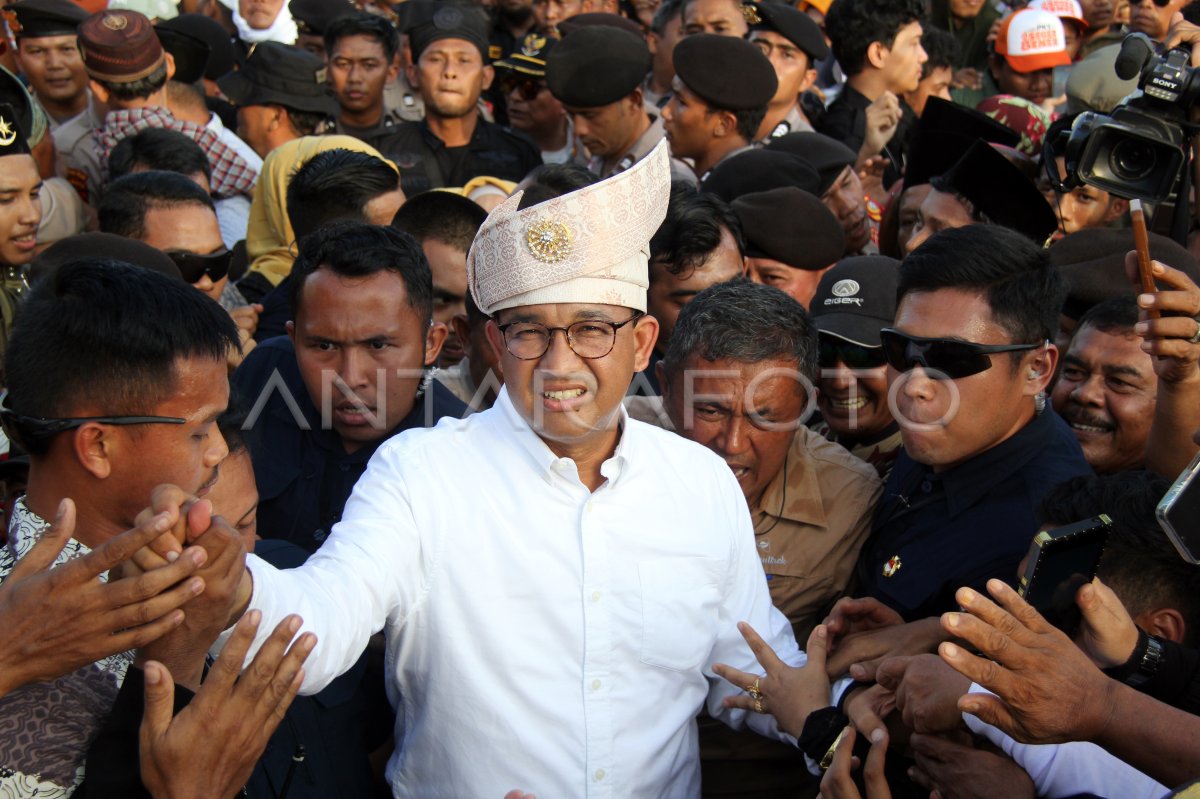 Kampanye Akbar Anies Baswedan Di Bumi Lancang Kuning Antara Foto