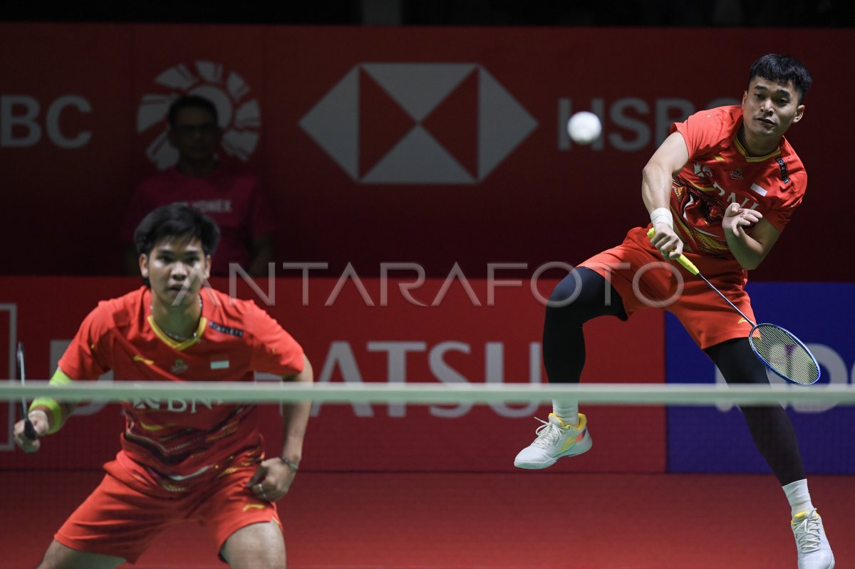 Leo/ Daniel lolos ke final Indonesia Masters 2024 | ANTARA Foto