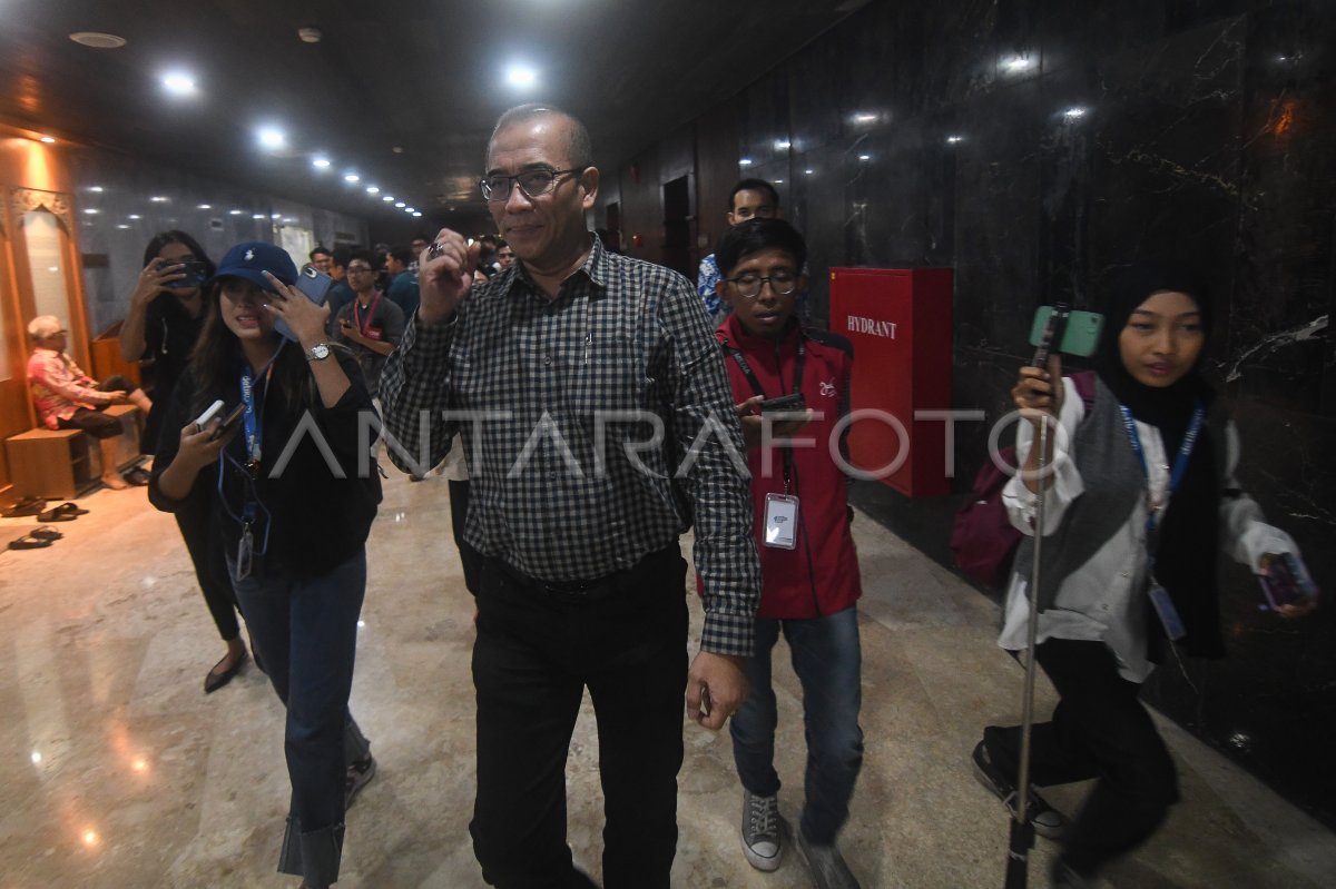 Respon Ketua KPU atas vonis dari DKPP | ANTARA Foto Respon Ketua KPU atas vonis dari DKPP | ANTARA Foto