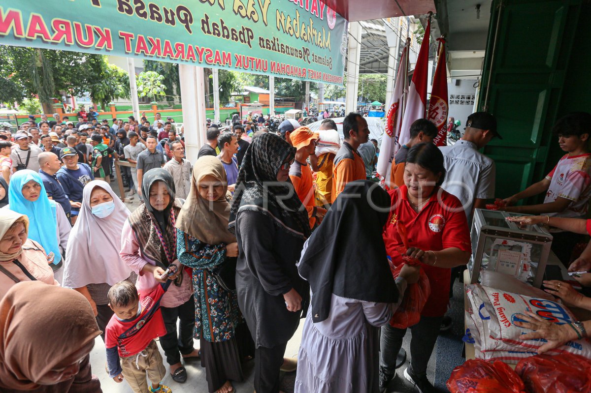 Yayasan Hakka bagikan sembako Ramadhan | ANTARA Foto