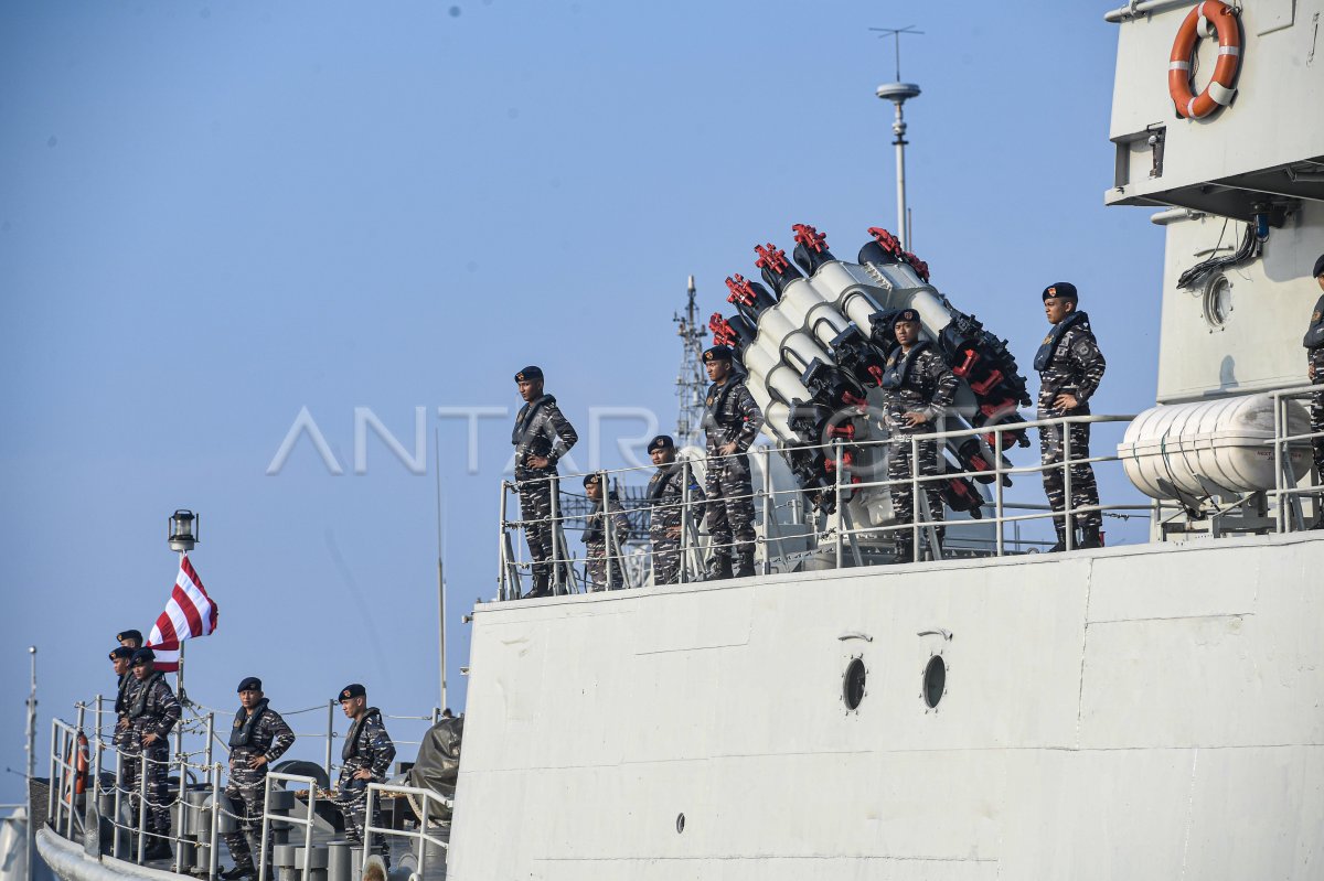 Koarmada I TNI AL inspeksi kapal perang jelang pergantian Pangkoarmada | ANTARA Foto