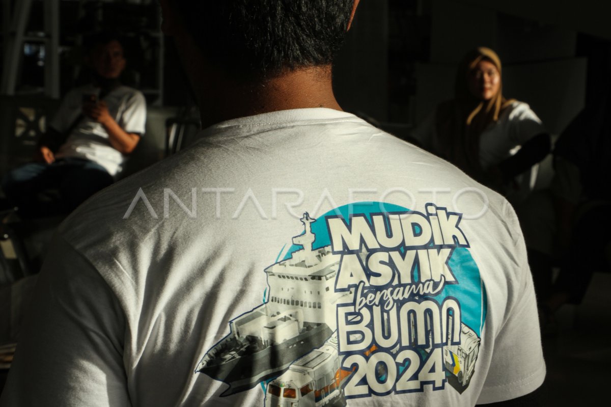 Program Mudik Asyik Bersama BUMN 2024 di Makassar | ANTARA Foto