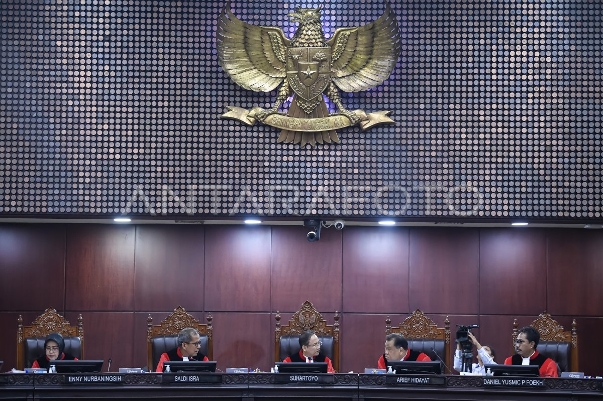 Sidang Lanjutan Sengketa Pilpres 2024 Antara Foto