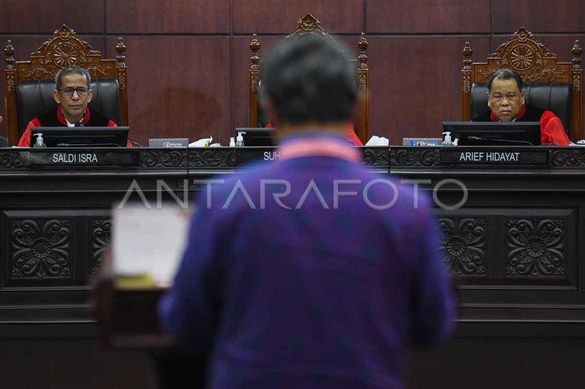 Ketua DKPP bersaksi di sidang sengketa Pilpres | ANTARA Foto