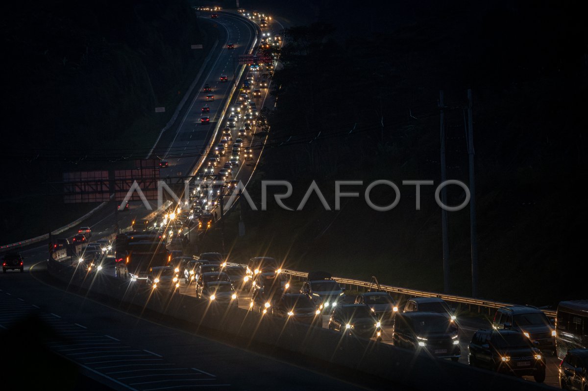 Arus balik Lebaran ruas Tol Semarang-Solo | ANTARA Foto