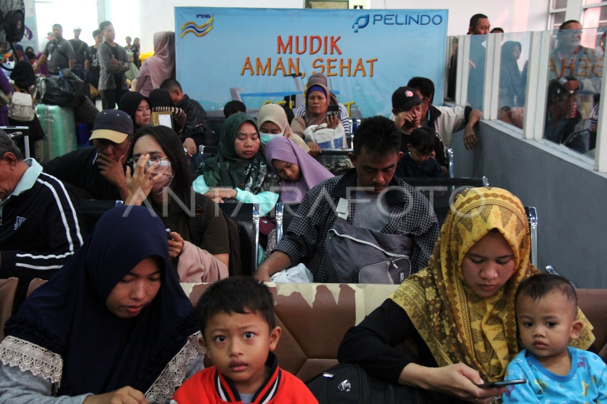 Arus balik Lebaran 2024 di Pelabuhan Dumai | ANTARA Foto