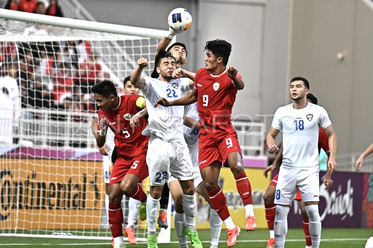 Piala Asia U-23: Indonesia kalah dari Uzbekistan | ANTARA Foto