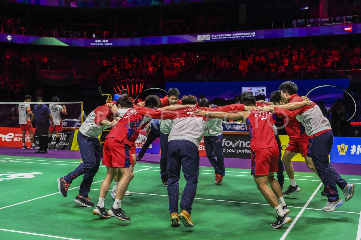 China juara Piala Thomas 2024 | ANTARA Foto