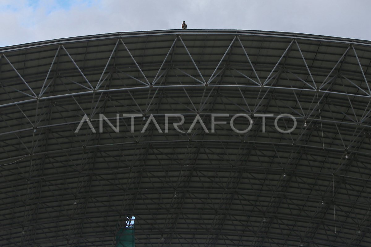 Progres pembangunan venue utama PON XXI di Aceh | ANTARA Foto Progres pembangunan venue utama PON XXI di Aceh | ANTARA Foto