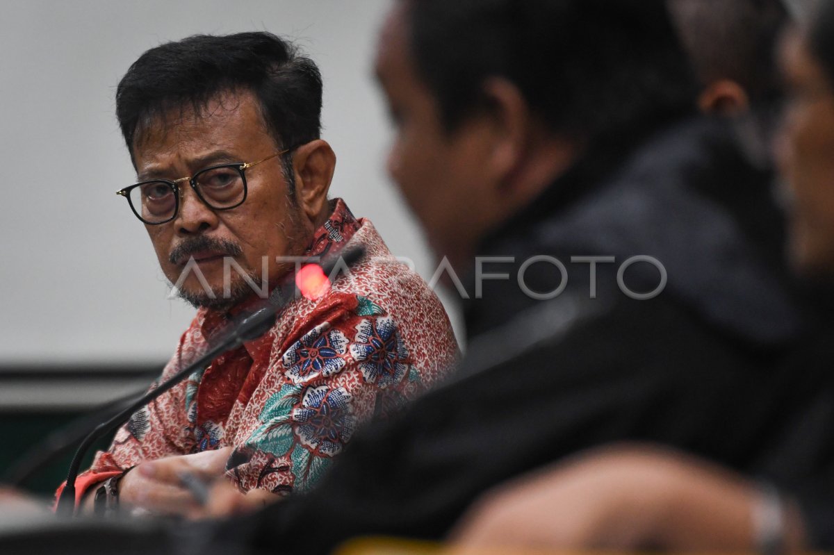 Syahrul Yasin hadirkan dua saksi meringankan | ANTARA Foto Syahrul Yasin hadirkan dua saksi meringankan | ANTARA Foto