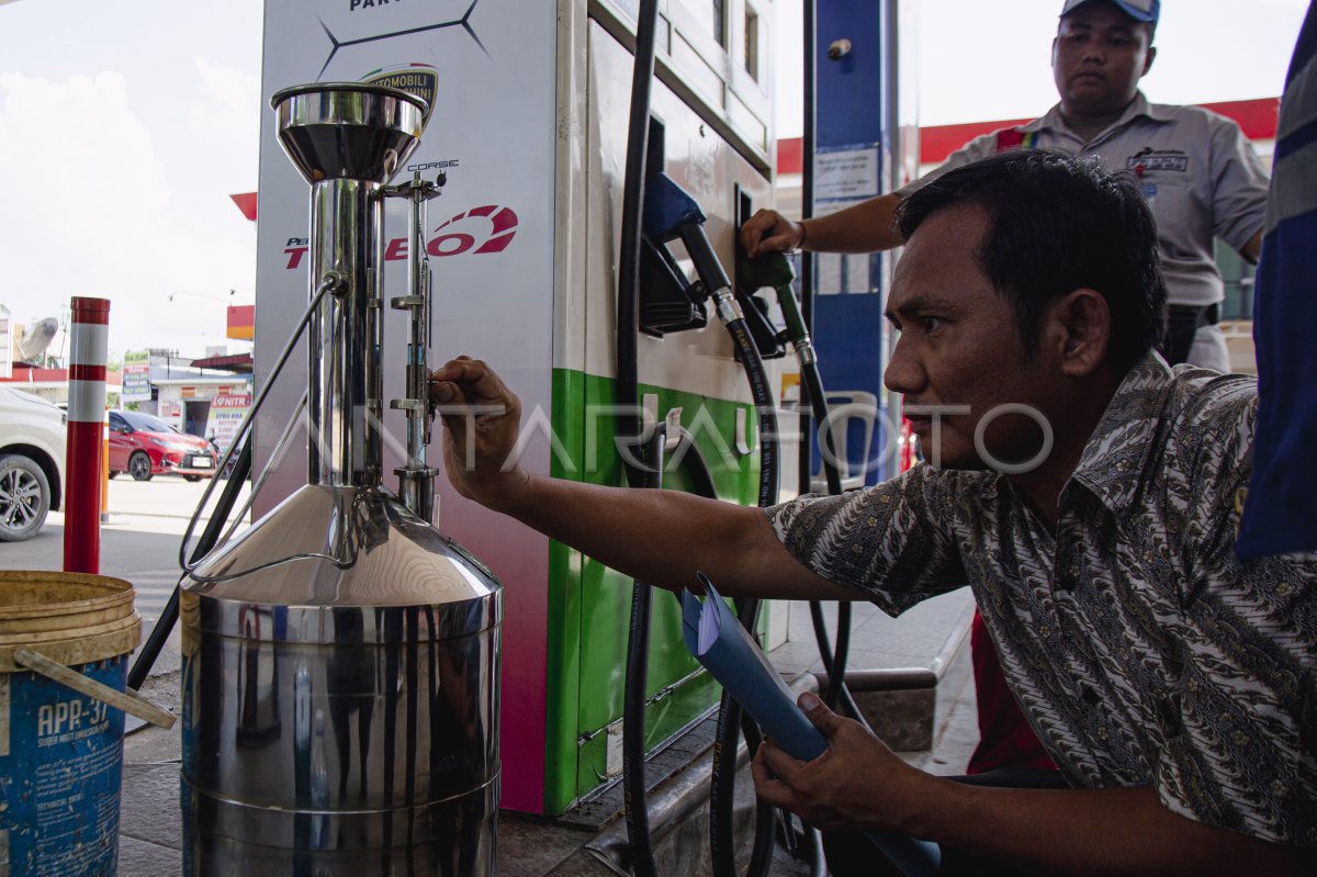 BBM di SPBU tercampur air | ANTARA Foto