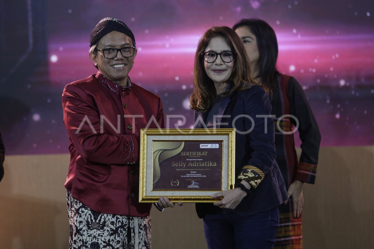Mind ID dapatkan penghargaan MAW Talk Awards 2024 | ANTARA Foto