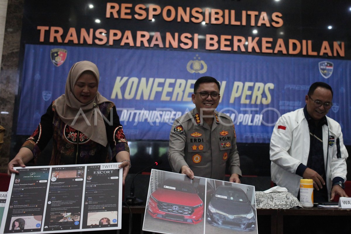 Polri ungkap kasus eksploitasi anak secara daring | ANTARA Foto