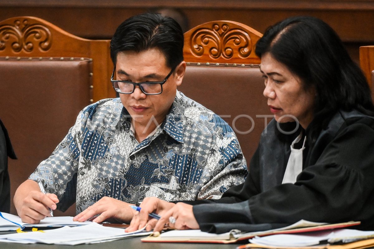 Sidang lanjutan kasus korupsi proteksi TKI | ANTARA Foto