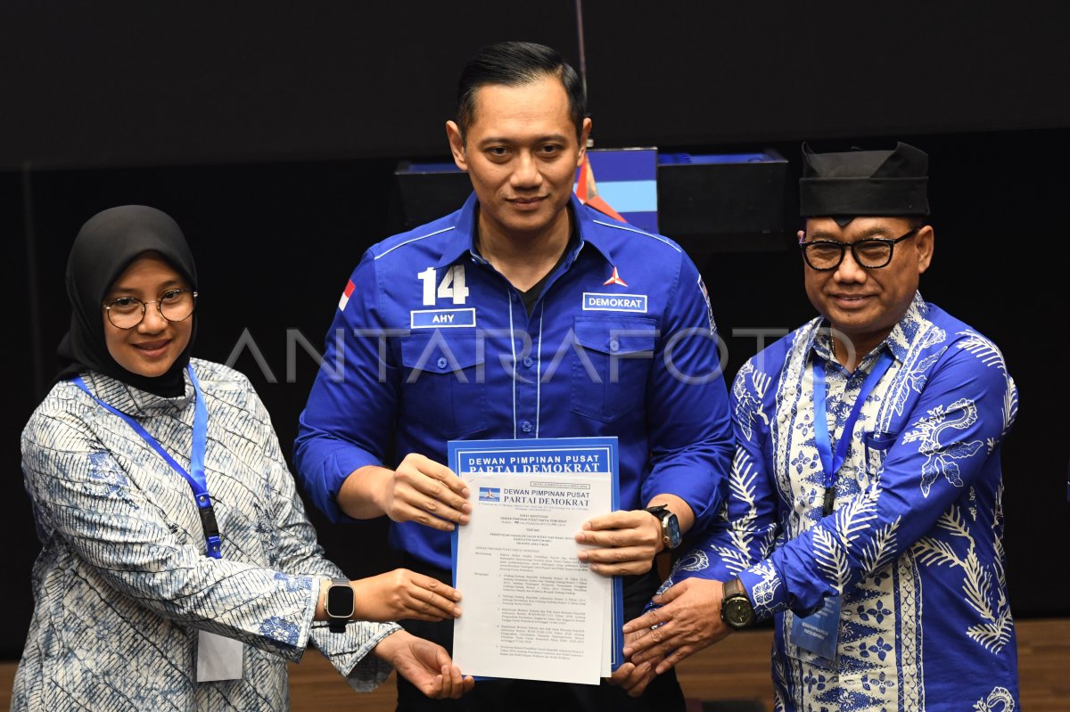 Demokrat serahkan rekomendasi 103 bakal calon kepala daerah | ANTARA Foto