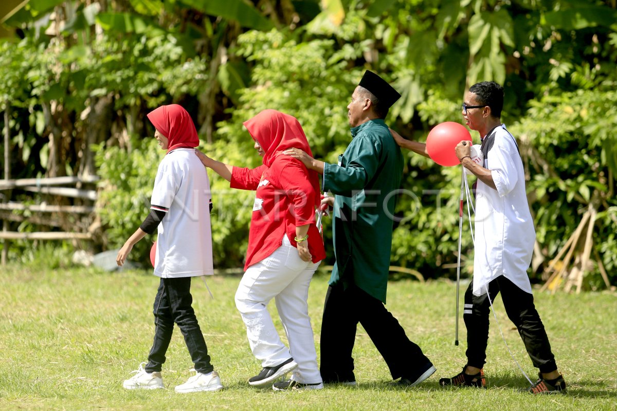 Lomba HUT RI bagi lansia dan penyandang disabilitas | ANTARA Foto