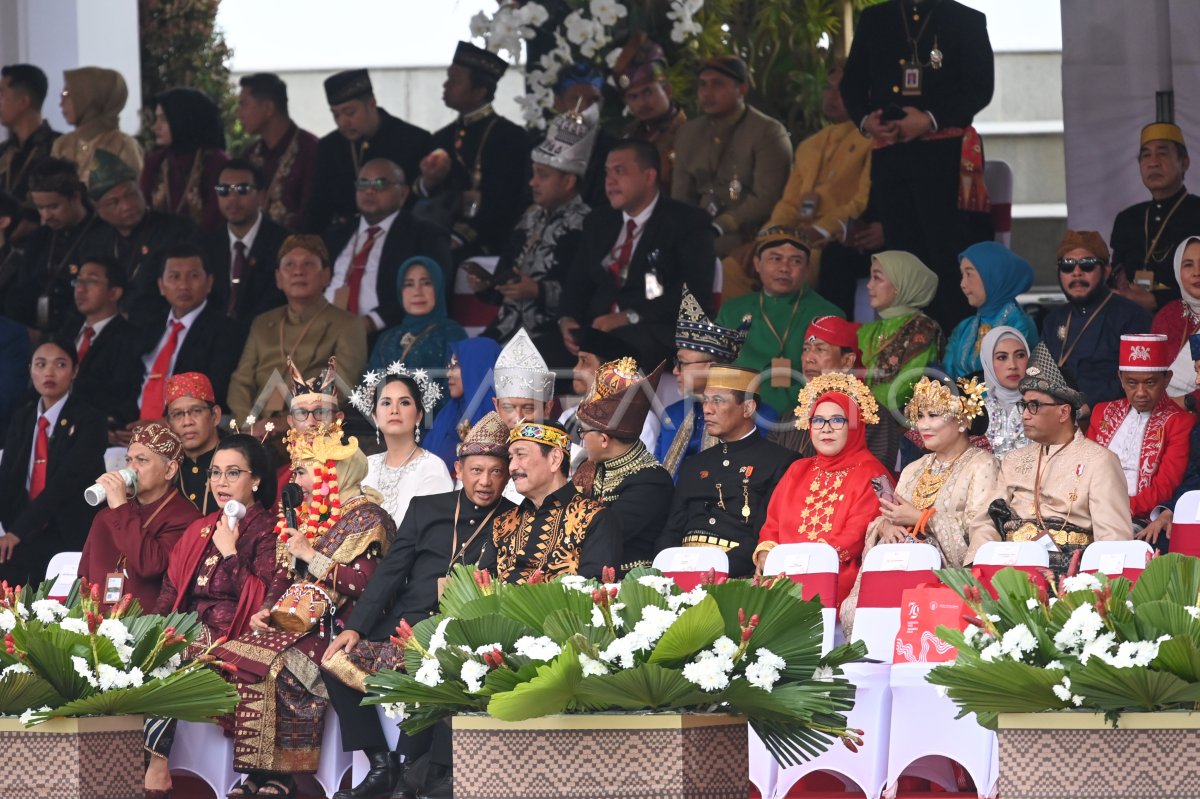 Upacara HUT ke-79 RI di IKN | ANTARA Foto