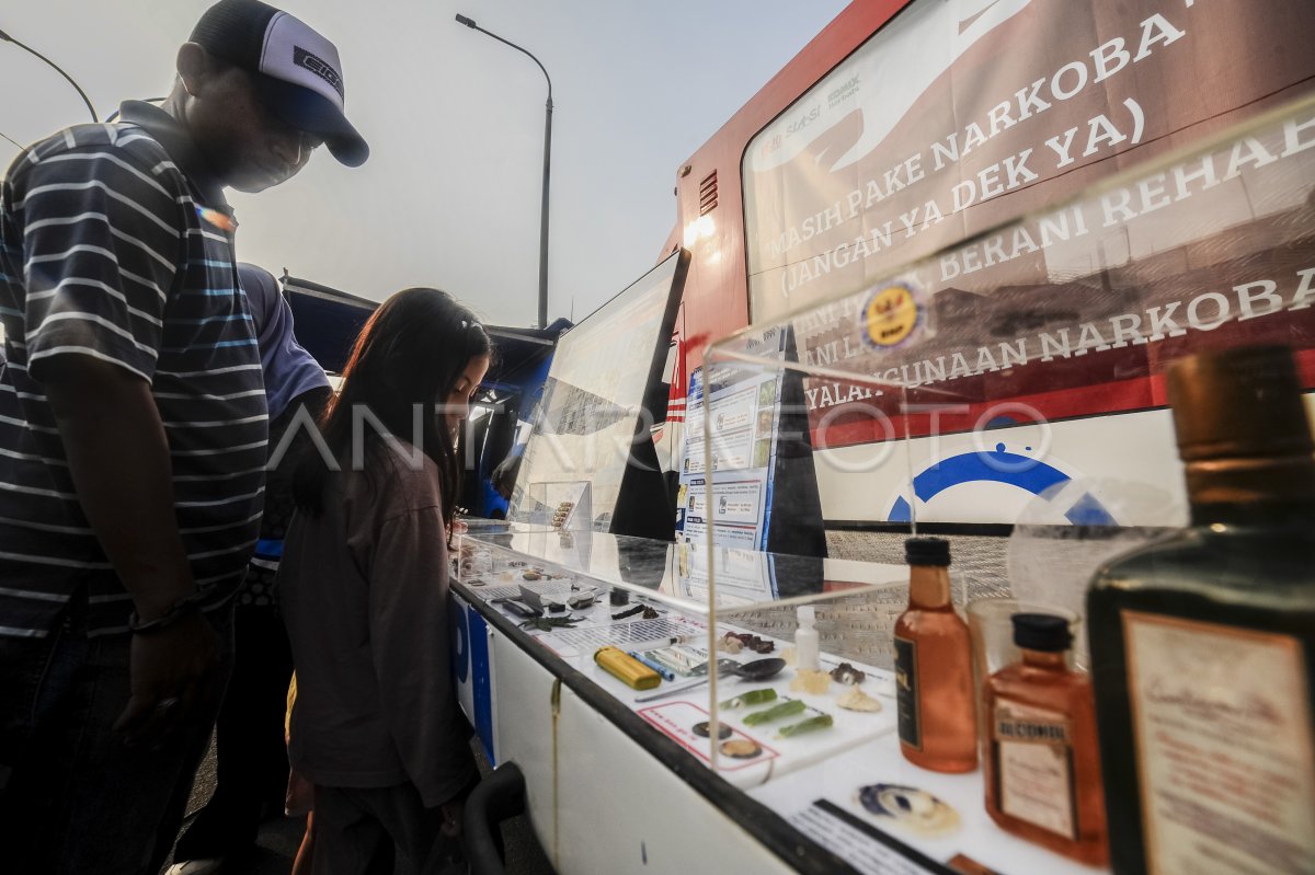 Sosialisasi bahaya narkoba di HBKB Kota Serang | ANTARA Foto