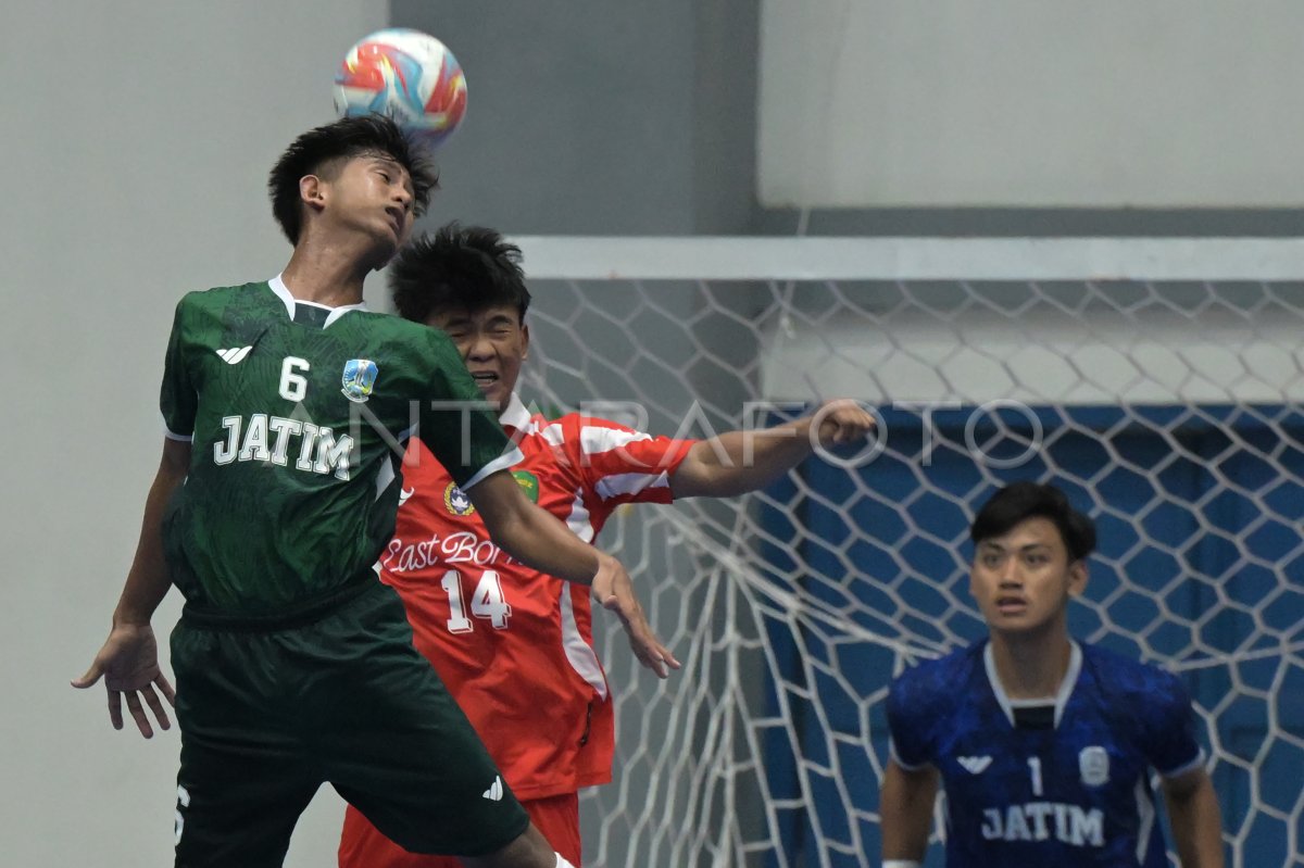 PON XXI Aceh-Sumut: Futsal putra Kaltim raih medali emas | ANTARA Foto
