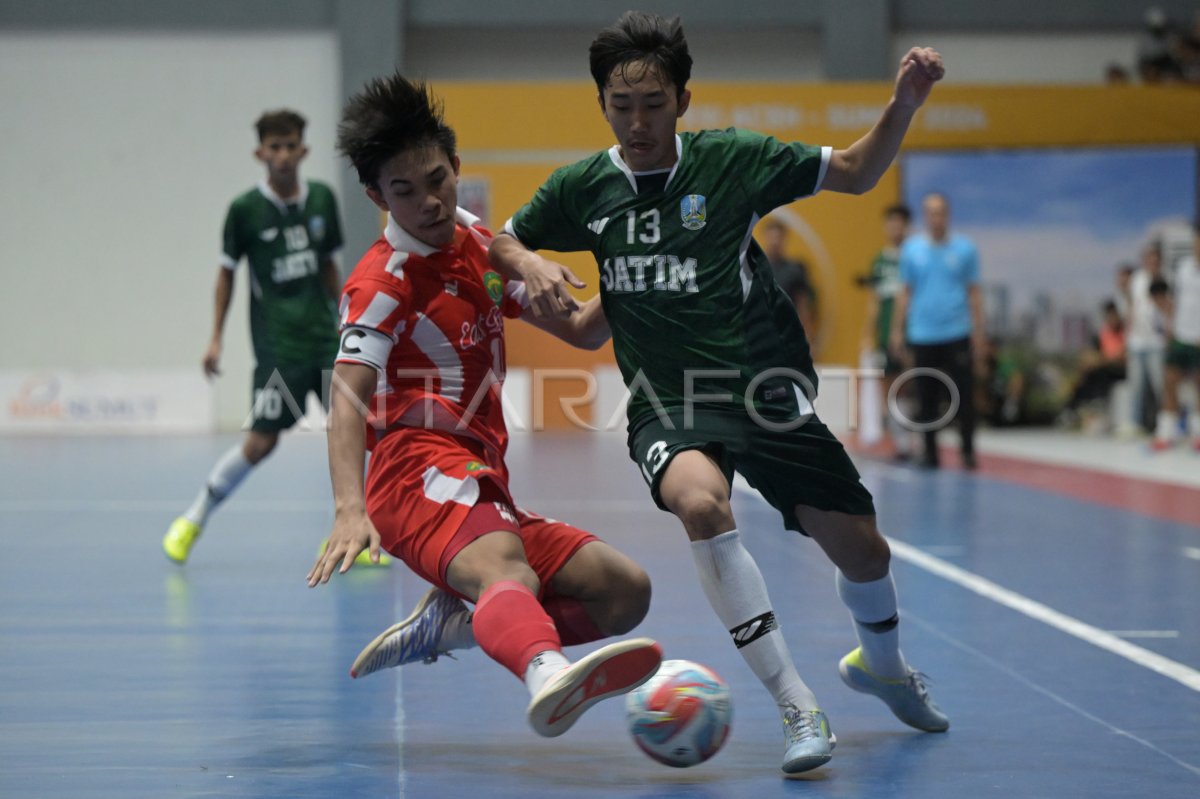 PON XXI Aceh-Sumut: Futsal putra Kaltim raih medali emas | ANTARA Foto
