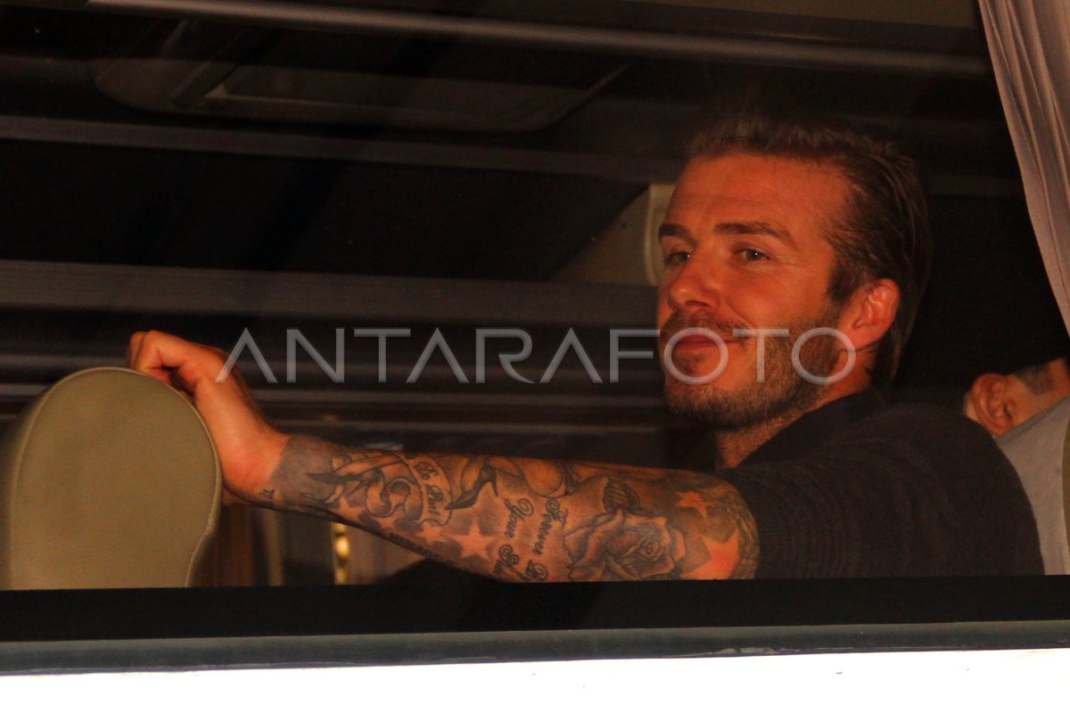 KEDATANGAN DAVID BECKHAM | ANTARA Foto KEDATANGAN DAVID BECKHAM | ANTARA Foto