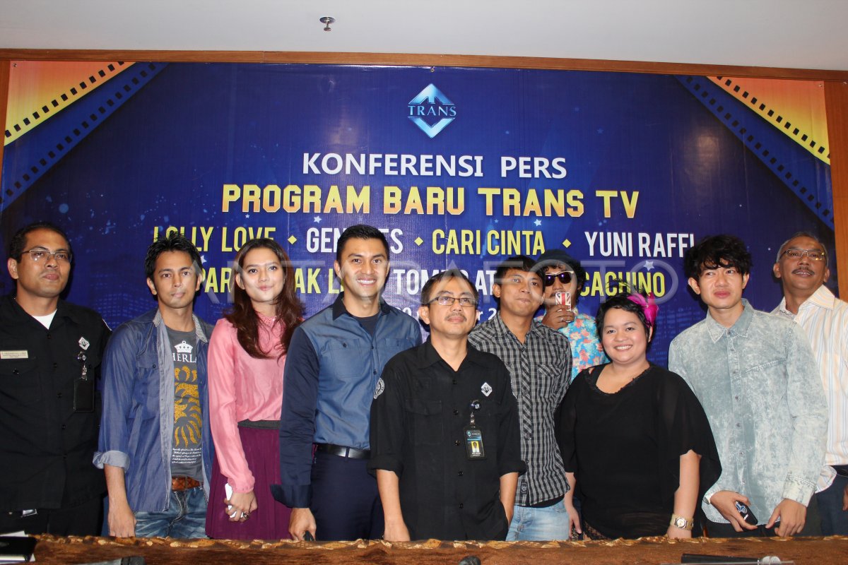 PROGRAM BARU TRANS TV | ANTARA Foto
