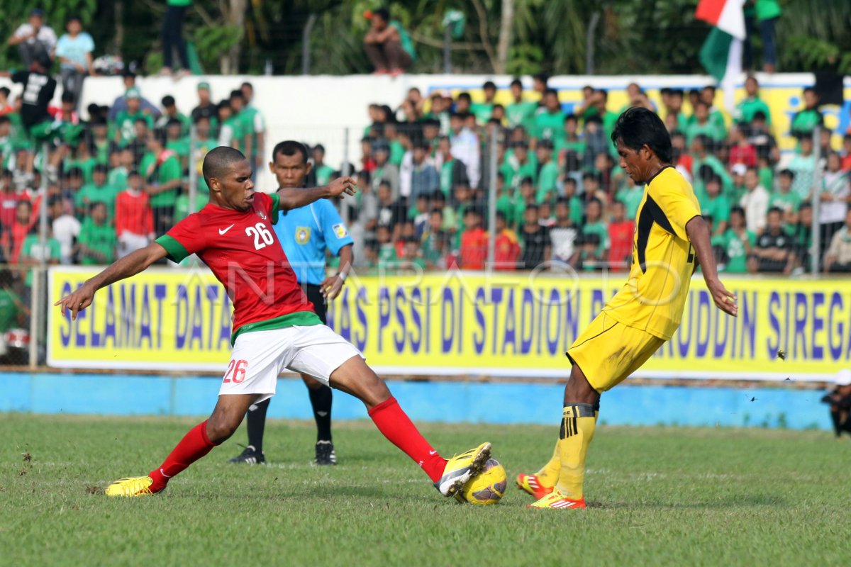 TIMNAS KALAH | ANTARA Foto