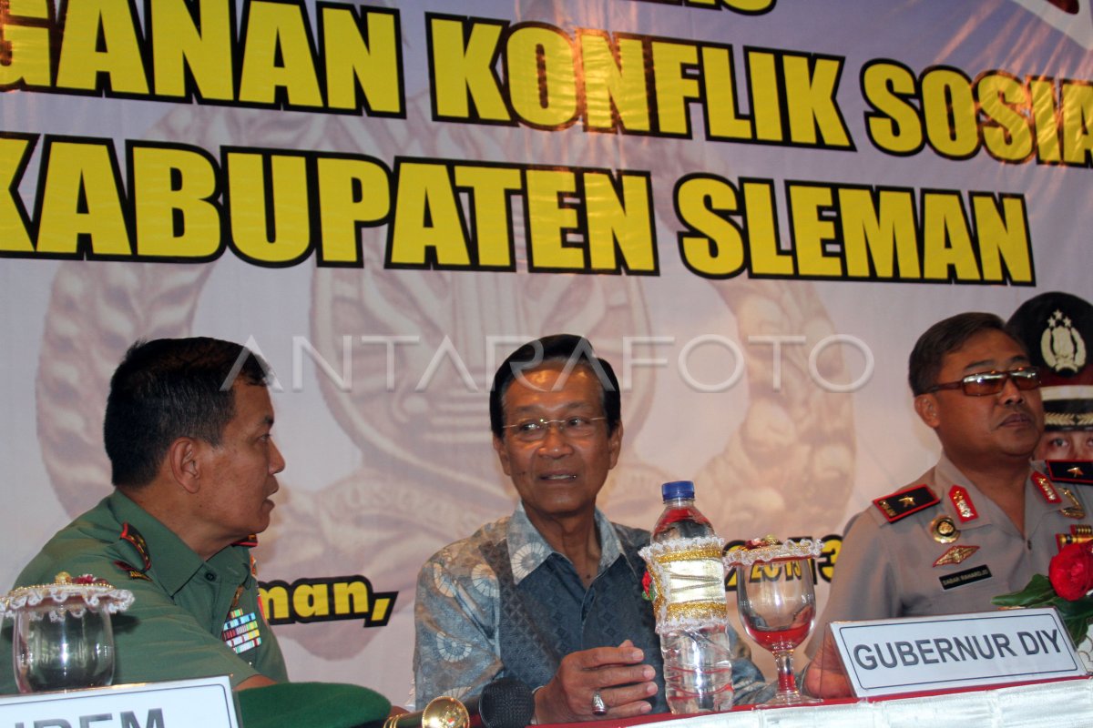 SINERGITAS PENANGANAN KONFLIK SOSIAL | ANTARA Foto