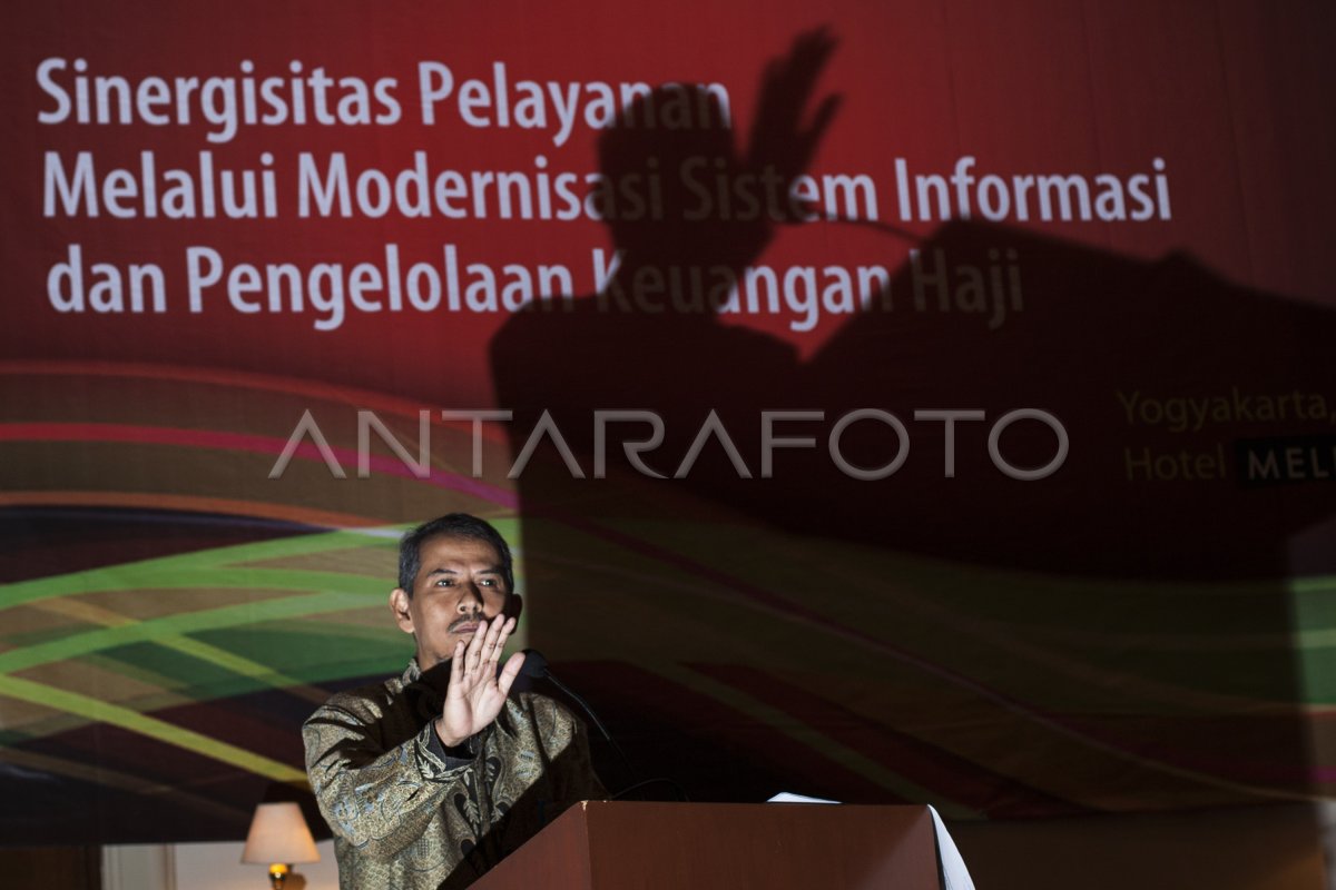 EVALUASI PENYELENGGARAAN HAJI | ANTARA Foto EVALUASI PENYELENGGARAAN HAJI | ANTARA Foto
