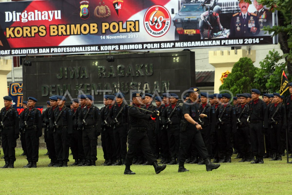 HUT BRIMOB SUMUT | ANTARA Foto