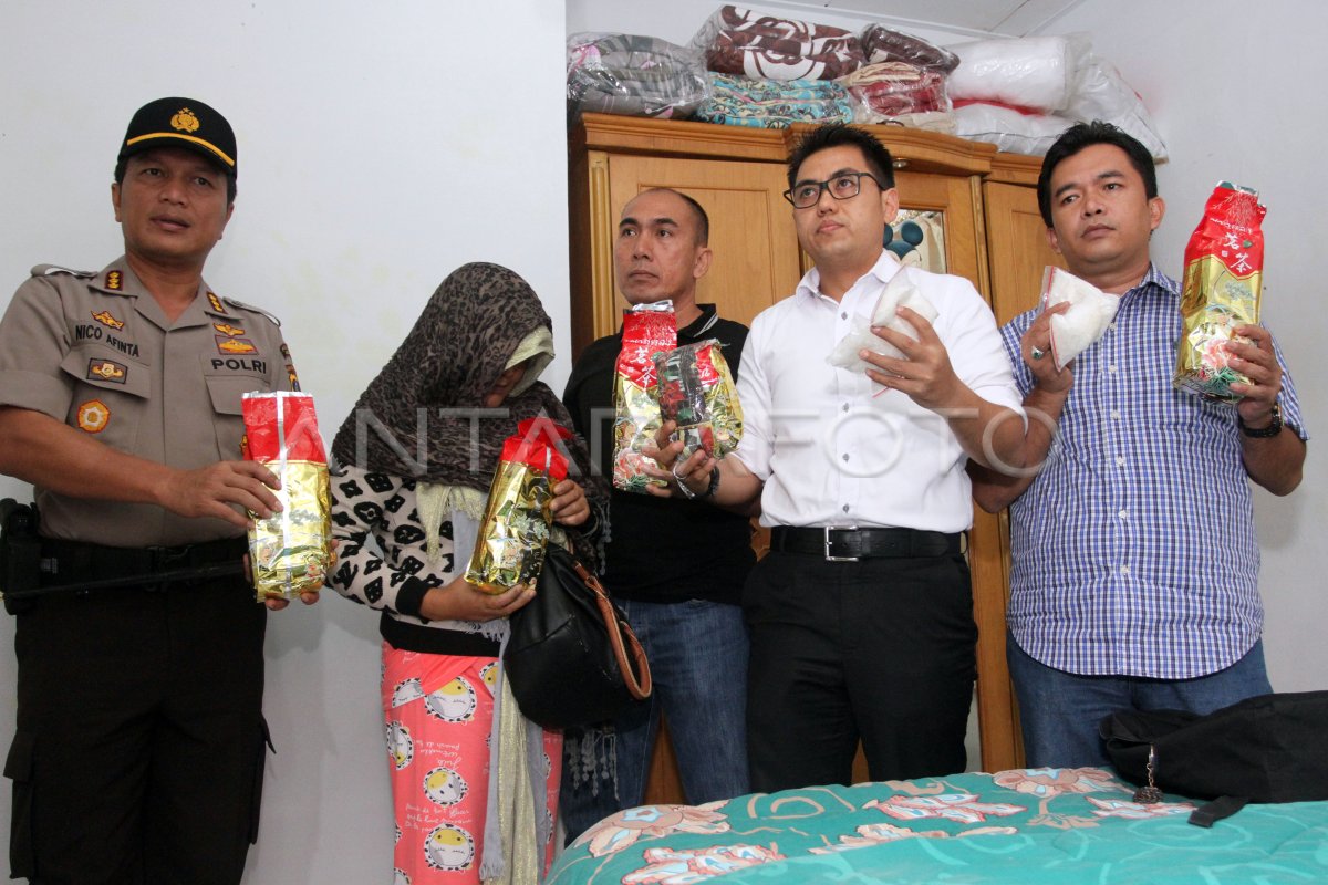 KEJAHATAN NARKOBA | ANTARA Foto